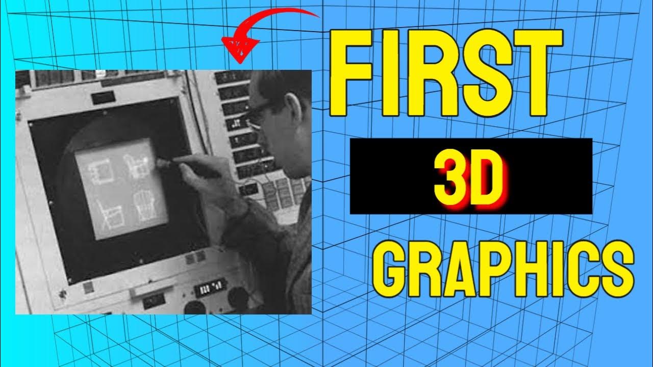 First 3D Computer Generated Graphics - YouTube