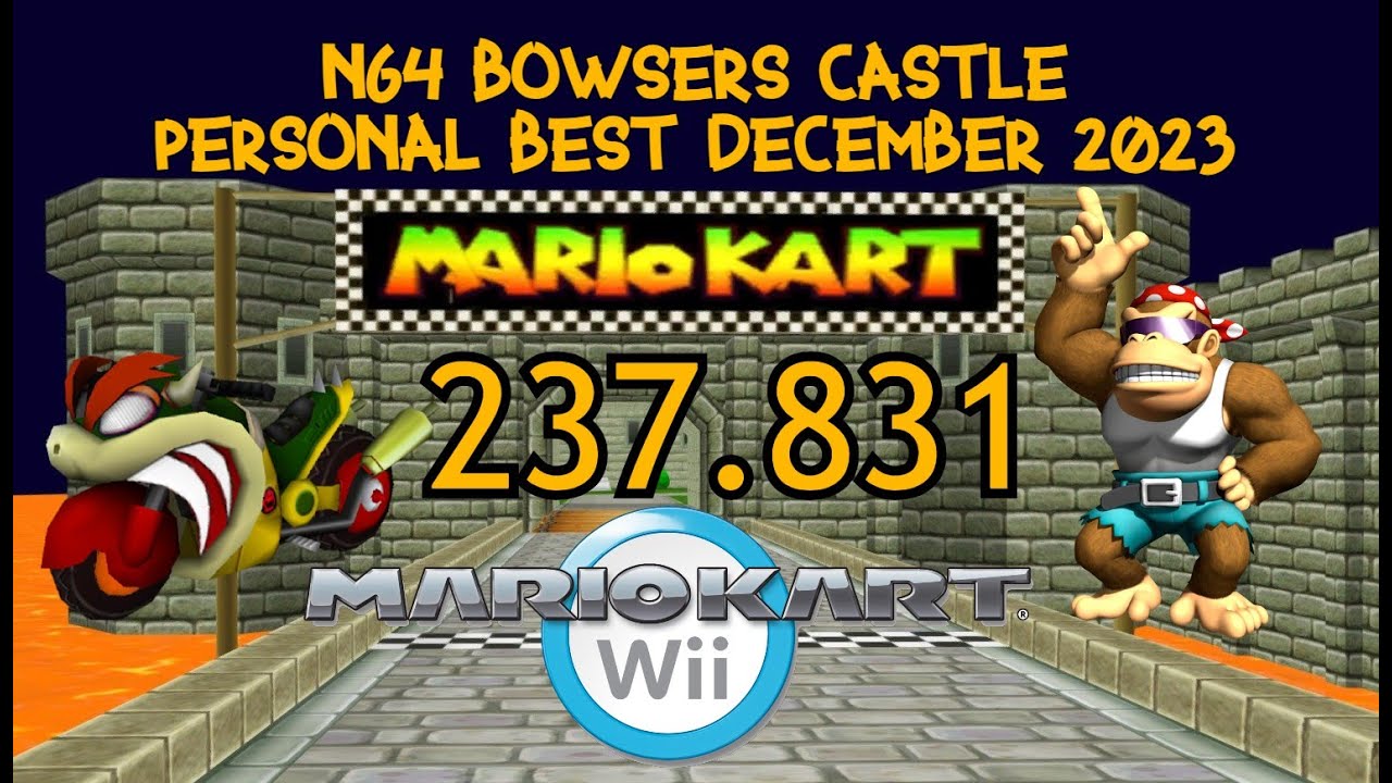 N64 Bowsers Castle Personal Best Time December 2023 (2:37.831) - YouTube