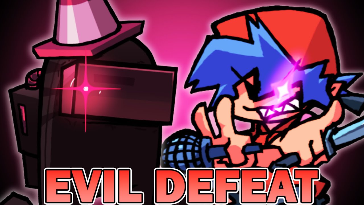 Friday Night Funkin Mod EVIL DEFEAT (ALKAMIX PLAYABLE) - YouTube