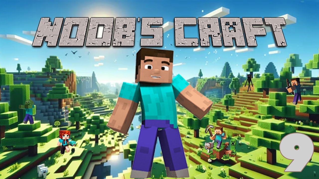 Noob's Craft (Ep 9) - Nether Portal - YouTube