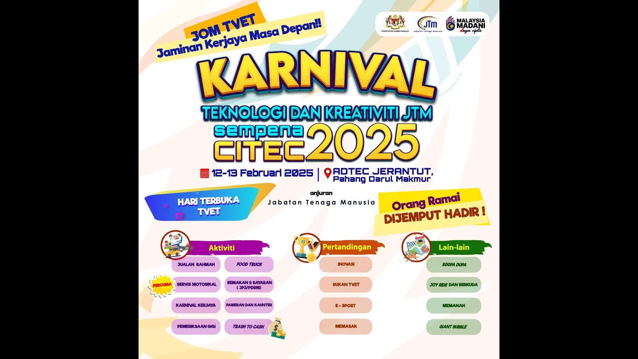 CITEC 2025 ADTEC JERANTUT - Video Rangkuman Sempena CITEC 2025 - YouTube
