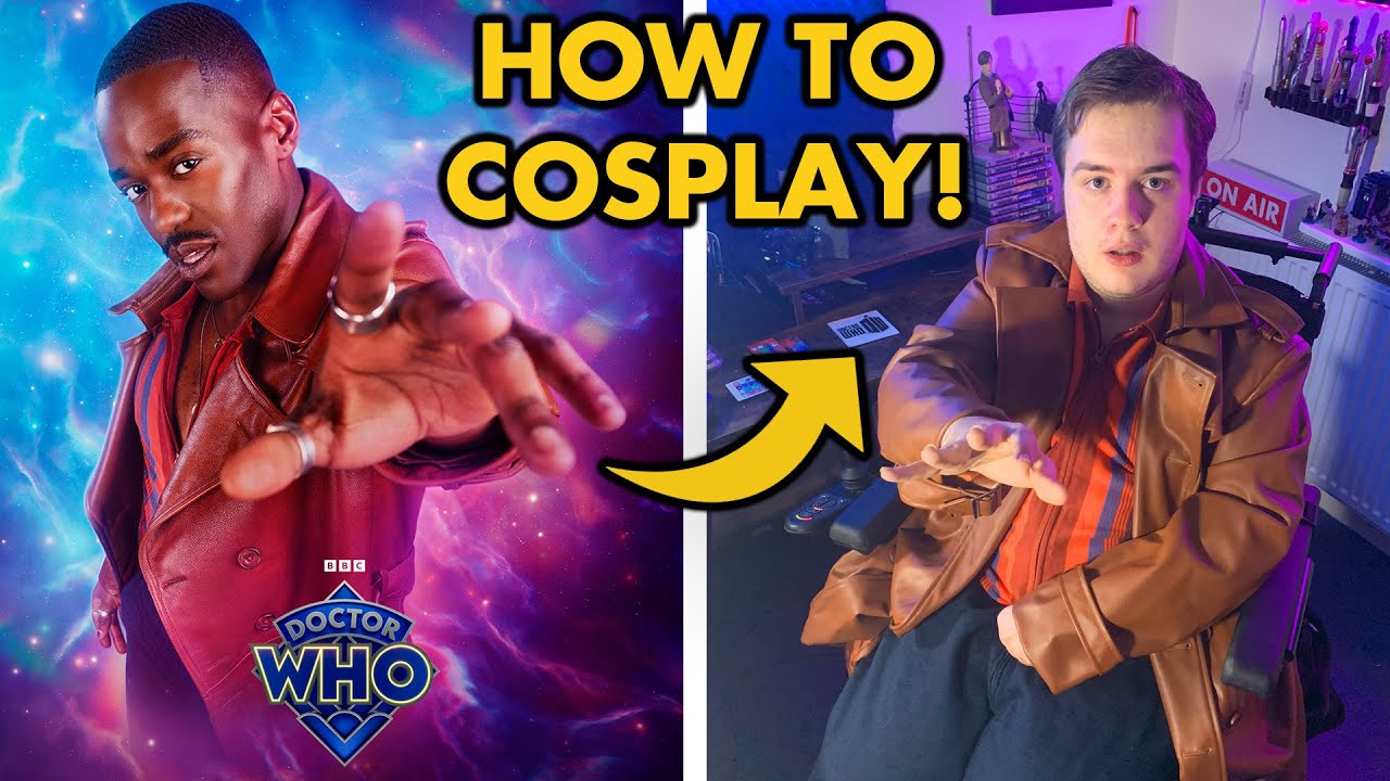 How To Cosplay The 15th Doctor! Ncuti Gatwa! (Christmas Costume ...