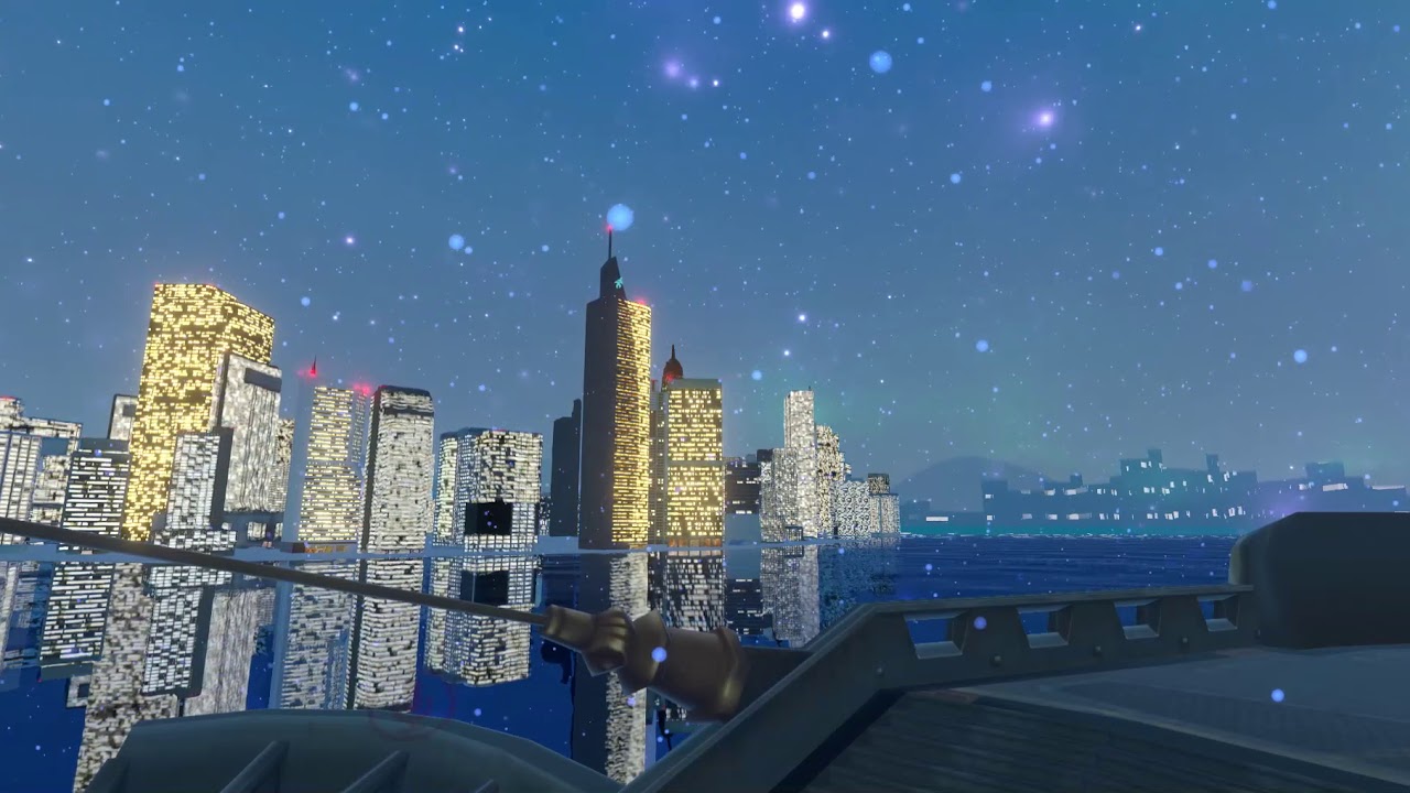 Skyscraper City Night Cruise - VRChat world preview - YouTube