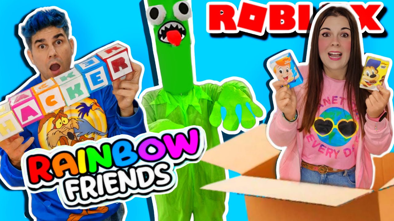 RAINBOW FRIENDS EN LA VIDA REAL - YouTube