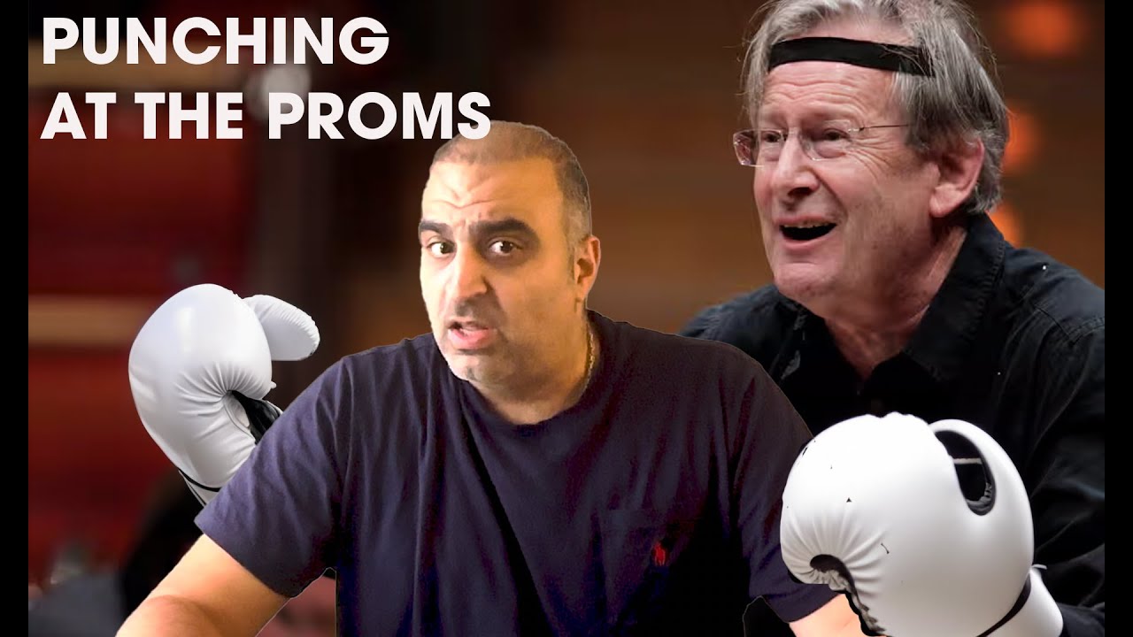 Proms Conductor Punch Singer Stage Left - YouTube