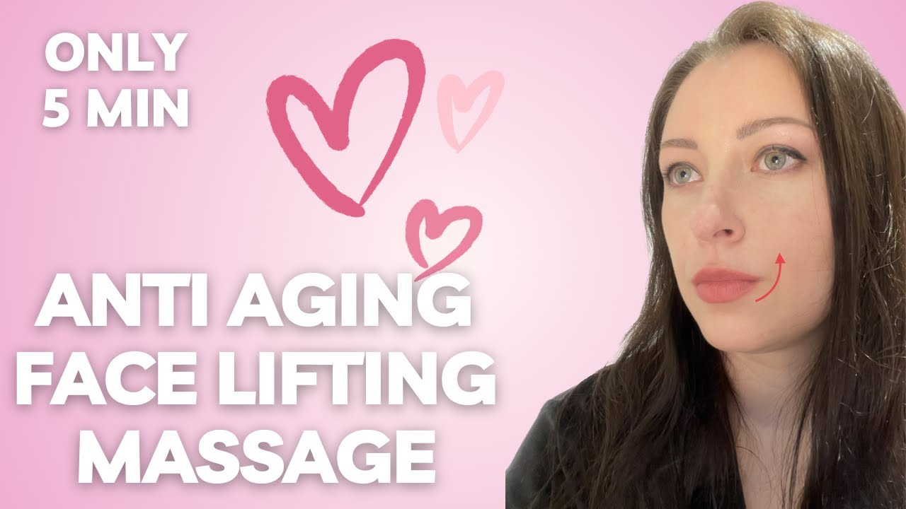 Anti Aging Face Lifting Massage For Cheeks And Jowls Look 10 Years