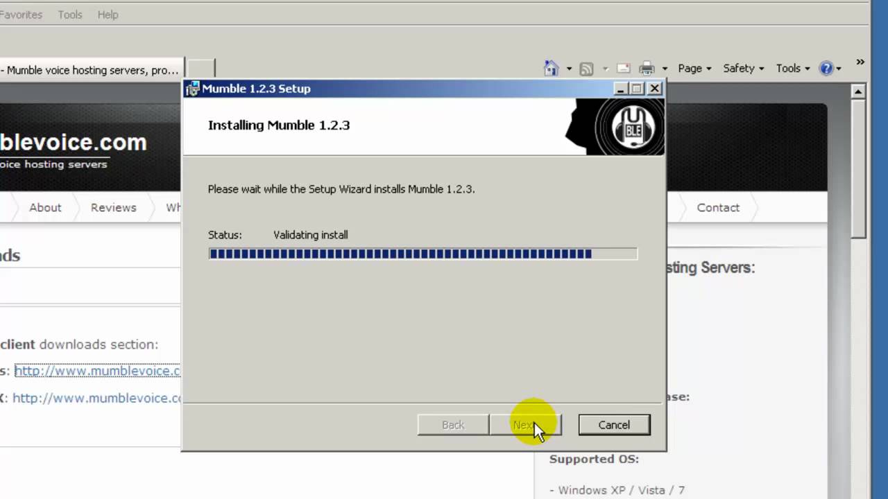 How To Install Mumble Client - Windows - Mumblevoice.com - YouTube