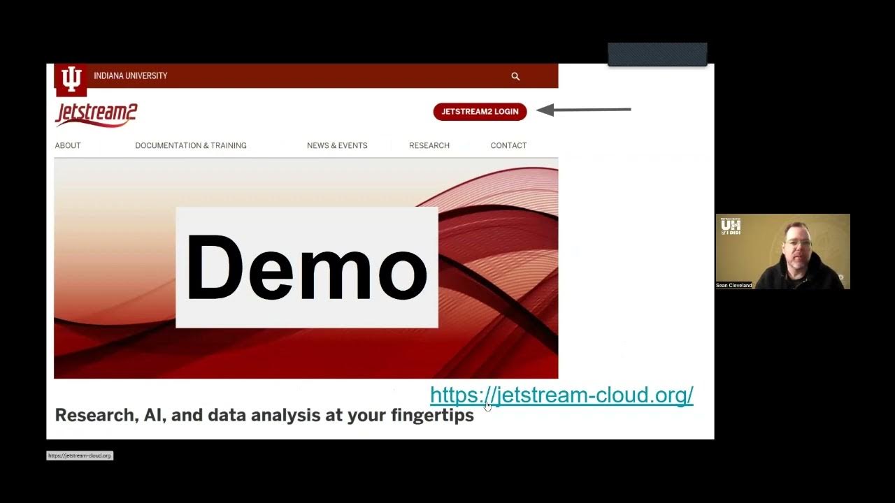 Jetstream2 Introduction Tutorial - YouTube
