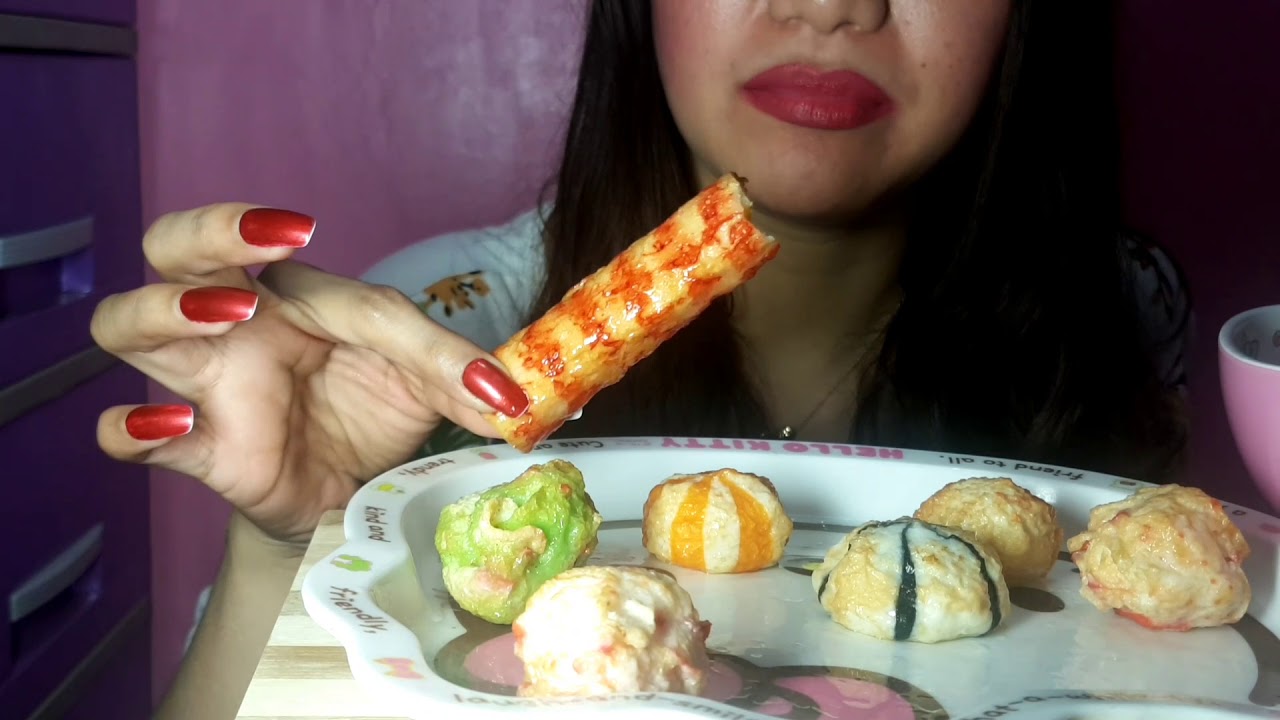 Asian Street Food Eating Sounds | ASMR - YouTube