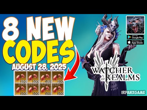 Watcher of Realms Update New & All 8 Gift Codes August 28, 2025 | How ...