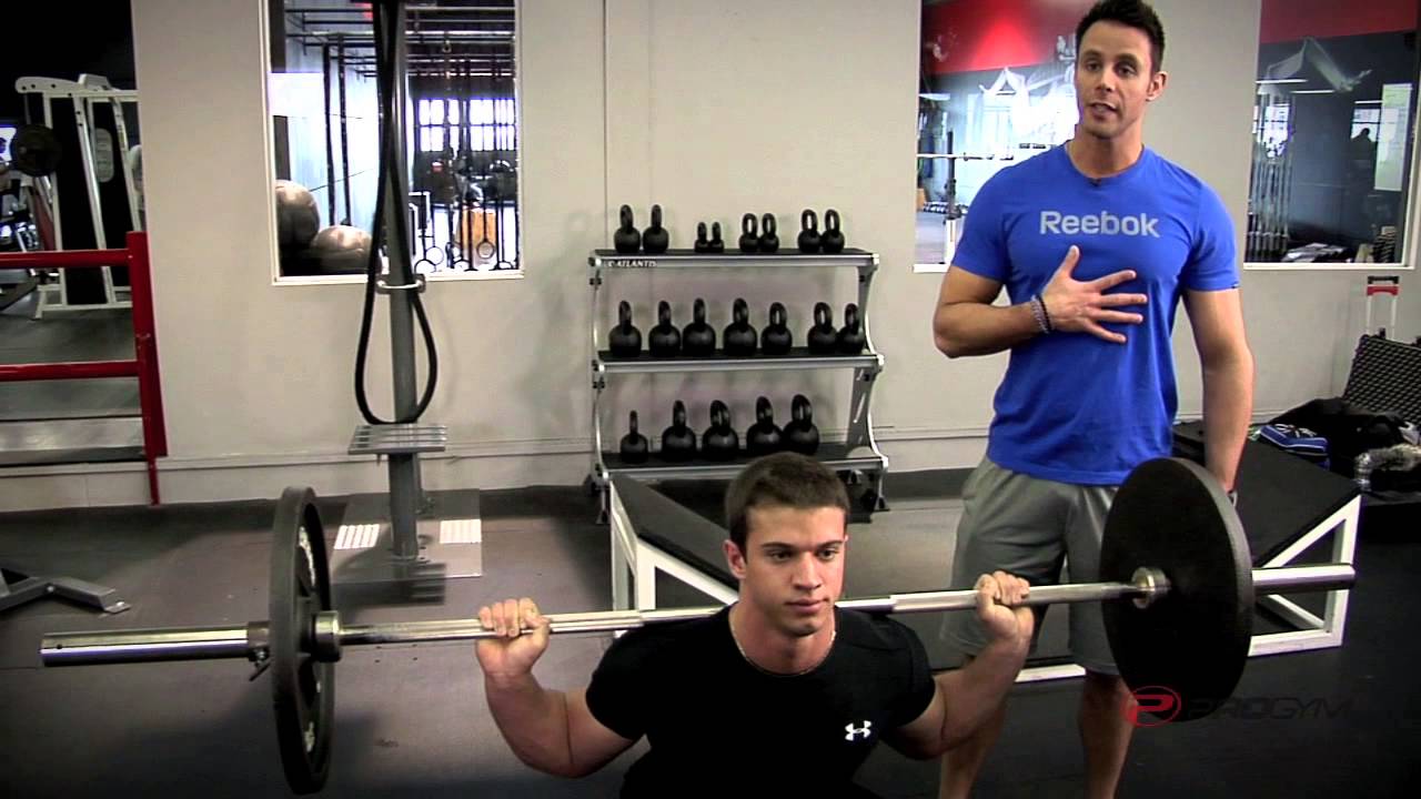 Capsule entraînement Pro Gym - Squat - YouTube