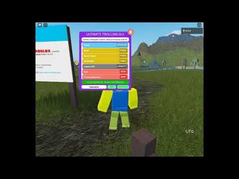 ultimate trollung GUI Roblox UTG - YouTube
