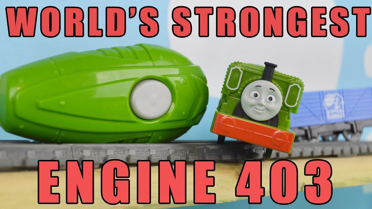 World's STRONGEST Engine Thomas 403: Thomas y sus amigos Toy Trains ...