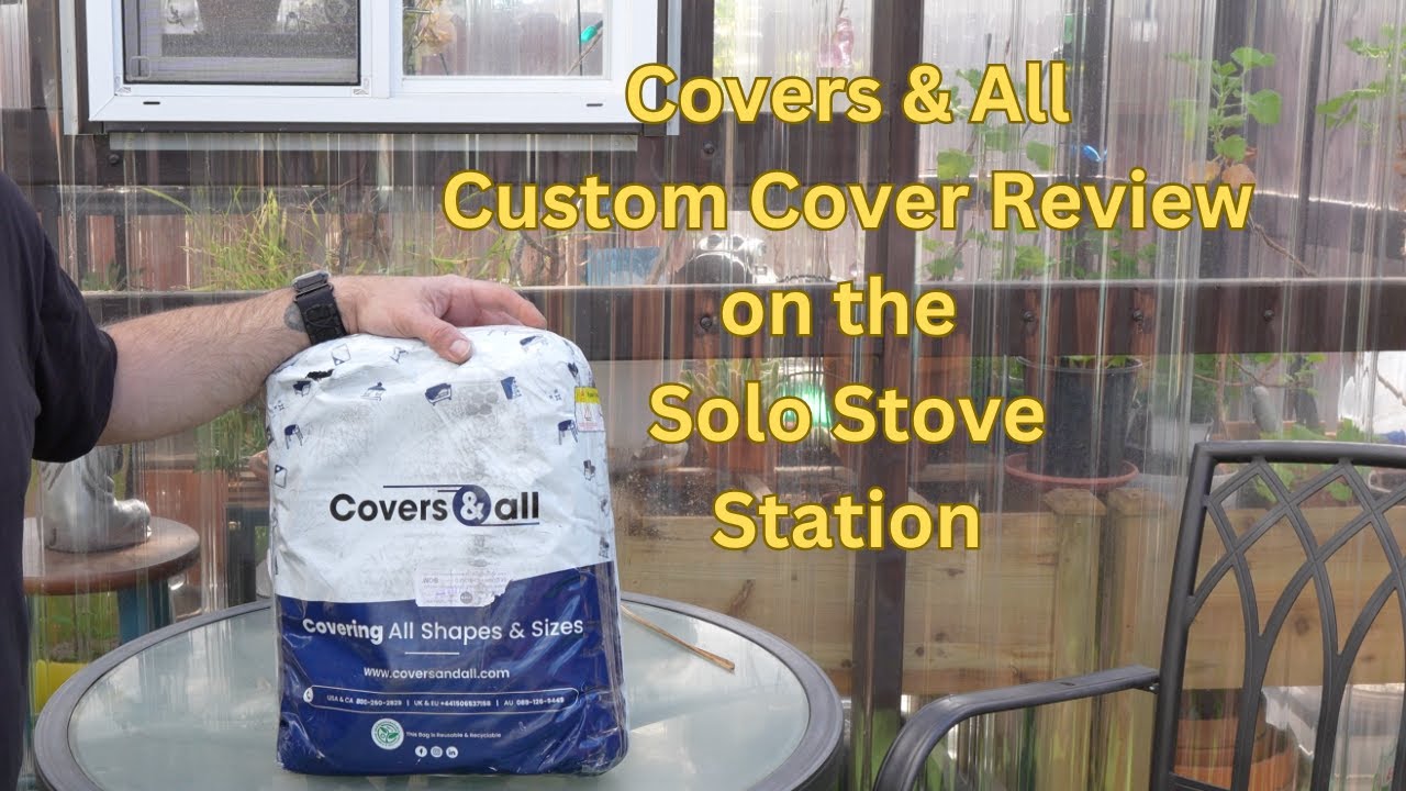 Covers & All Custom Made Cover on my Solo Stove Station / No more rain ...