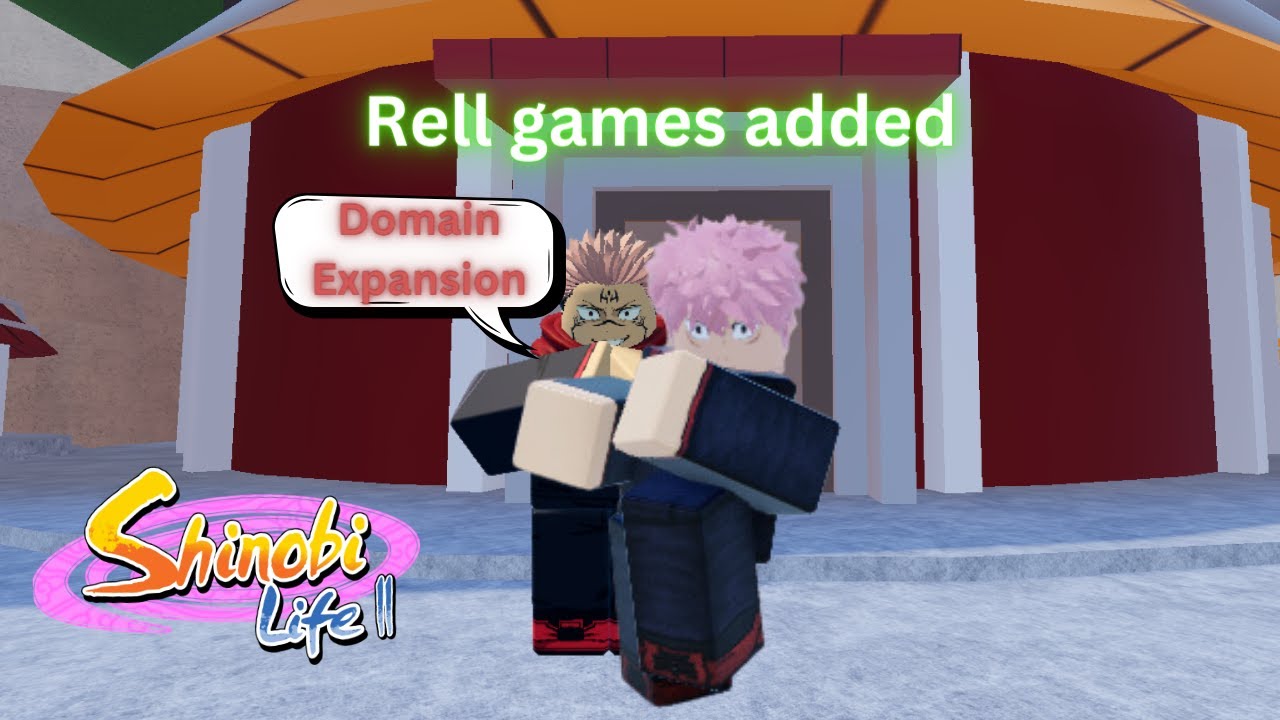 Rell games added domain expansion in shindo life 2? (kinda) - YouTube