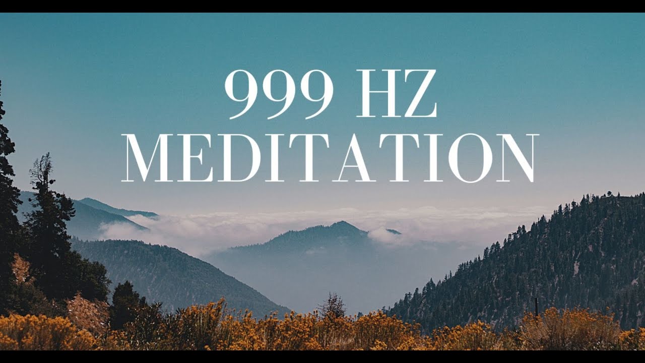 15 Minutes 999 Hz tone for relaxing Body & Mind for cloud meditation. # ...