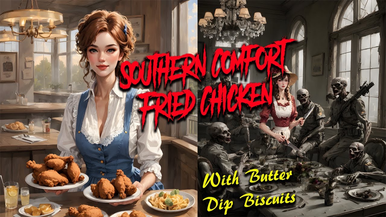 Movie Munchies: Southern Comfort Fried Chicken With Butter Dip Biscuits ...