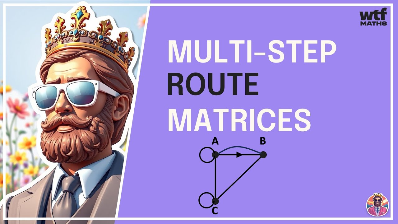 How to use multi-step route matrices - YouTube