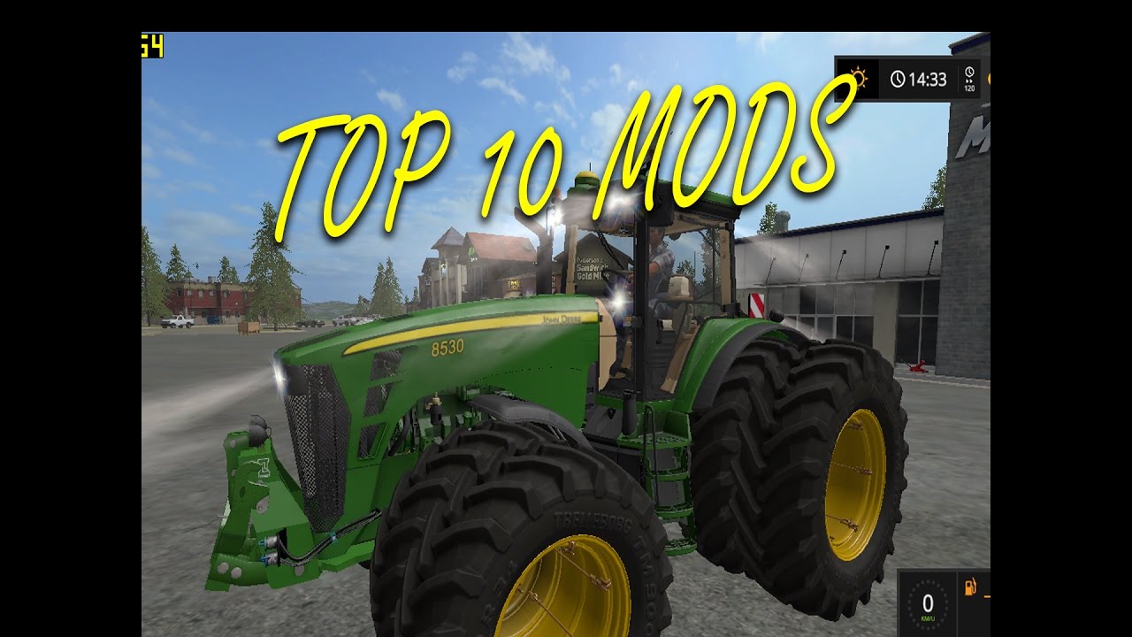 Farming Simulator 2017 - fs17 My top 10 mods / modpacks - YouTube