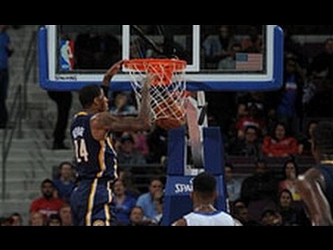 Paul George Throws The Hammer Down On The Alley-Oop