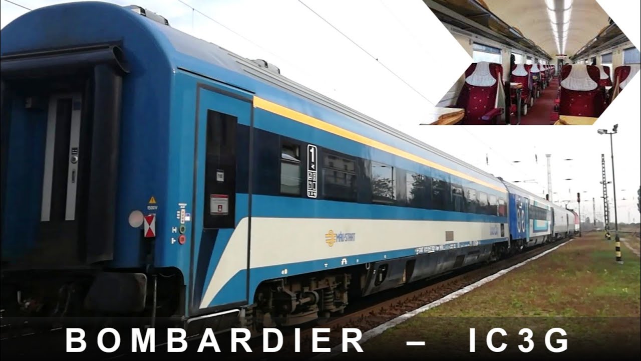 MÁV IC3G 1. osztály bemutató! | MÁV 3rd generation Intercity coach (1st ...
