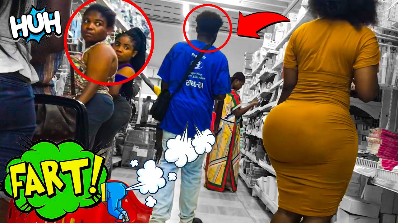 Farting On Ladies🤣 See Their Craziest Reactions - PART 2 - YouTube