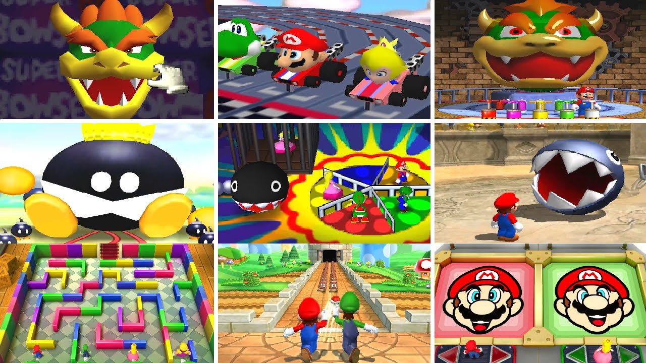 Evolution of Mario Party (1998-2018) - YouTube