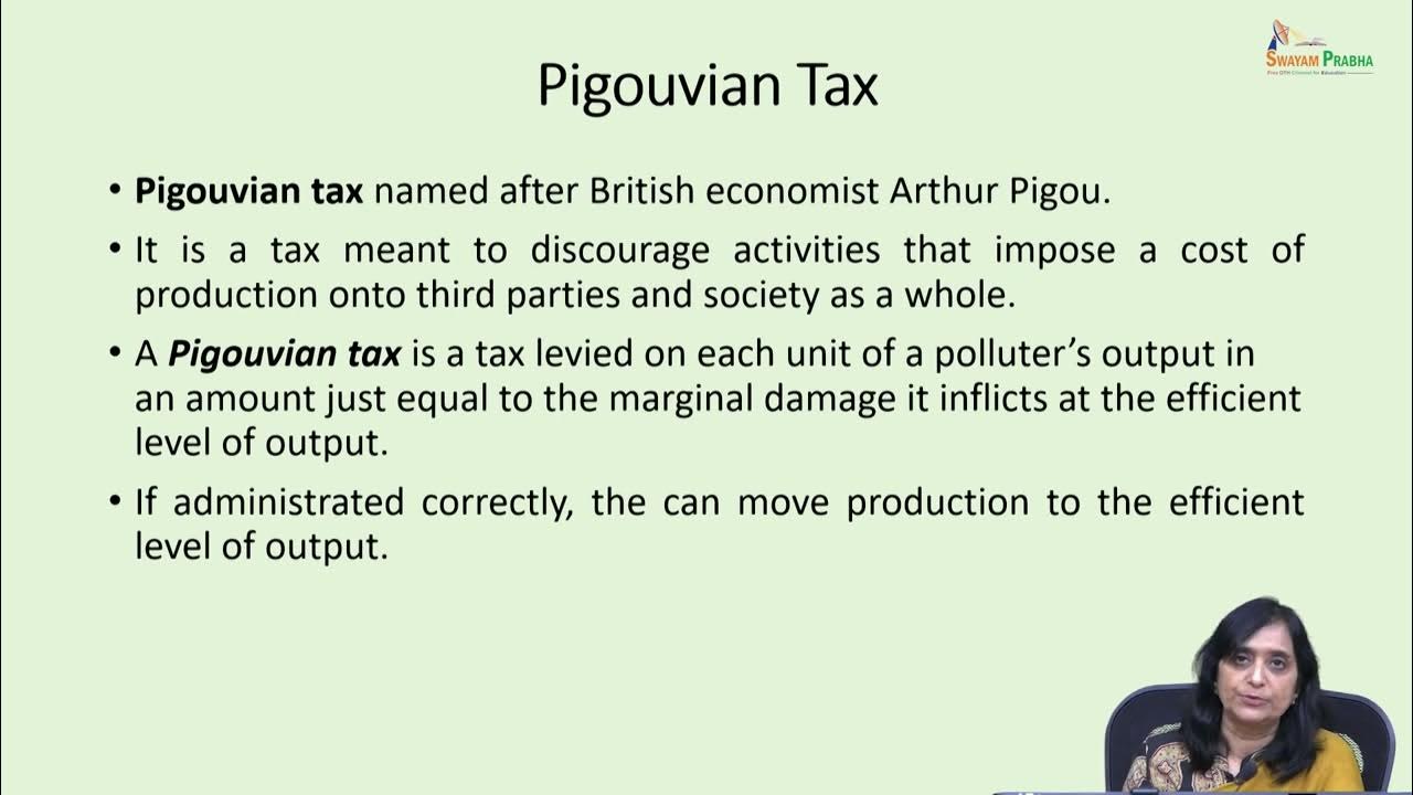 Lec 17 Pigouvian Taxes & Subsidies - YouTube
