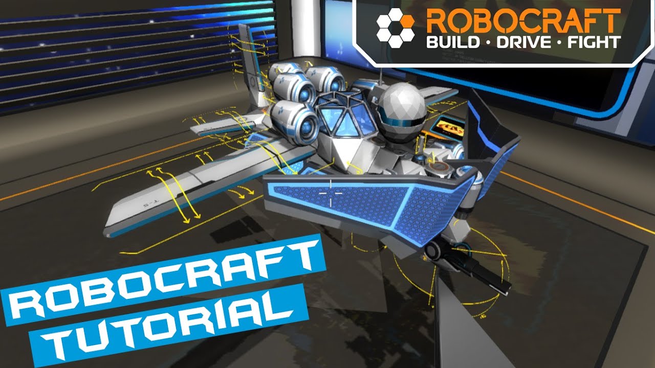 Robocraft | Tutorial Avião Tier 5 - YouTube