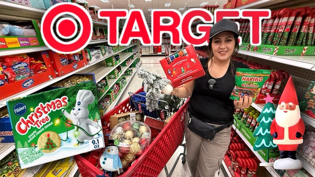 TARGET HOLIDAY 2024! Shopping for Christmas Home Decor & More! Our HUGE ...