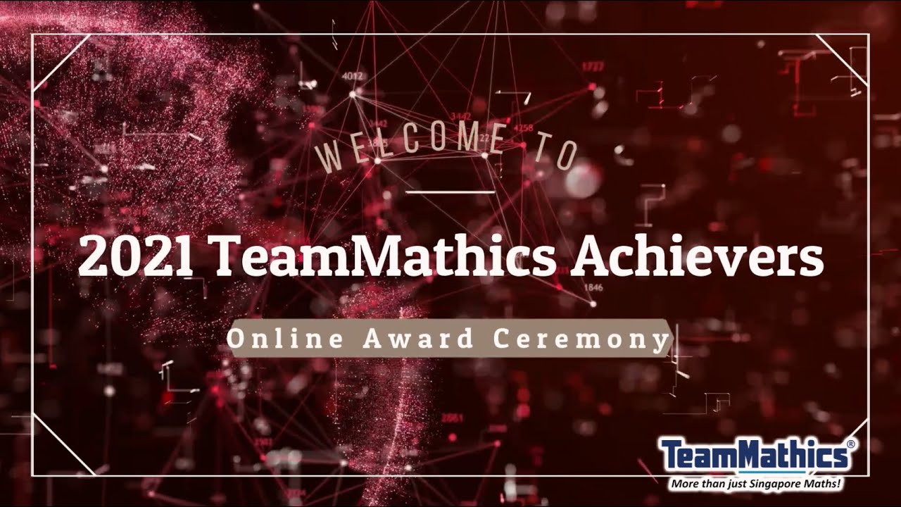 2021 TeamMathics Award Ceremony - YouTube