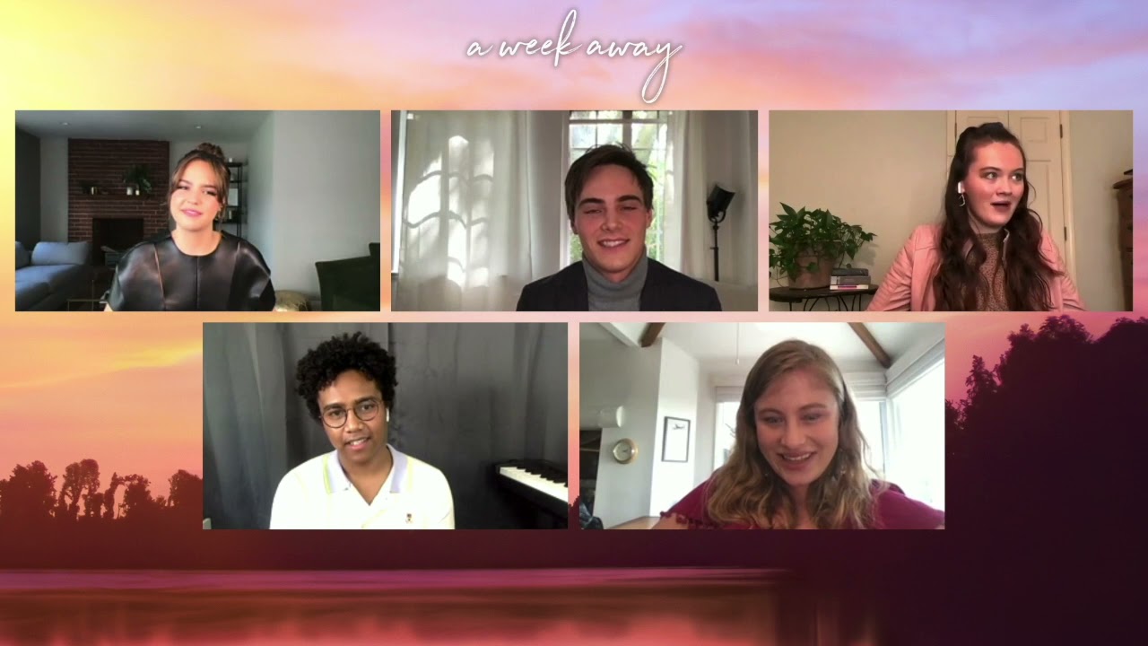 A Week Away Cast Interview - Bailee Madison, Kevin Quinn, Jahbril Cook ...