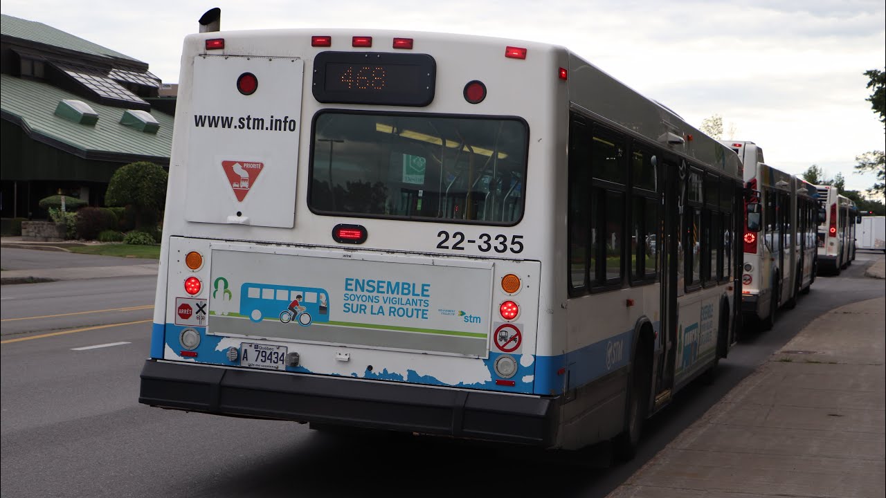 STM 22-335 Ride On Route 468 EXPRESS Pierrefonds/Gouin (2002 NovaBUS ...