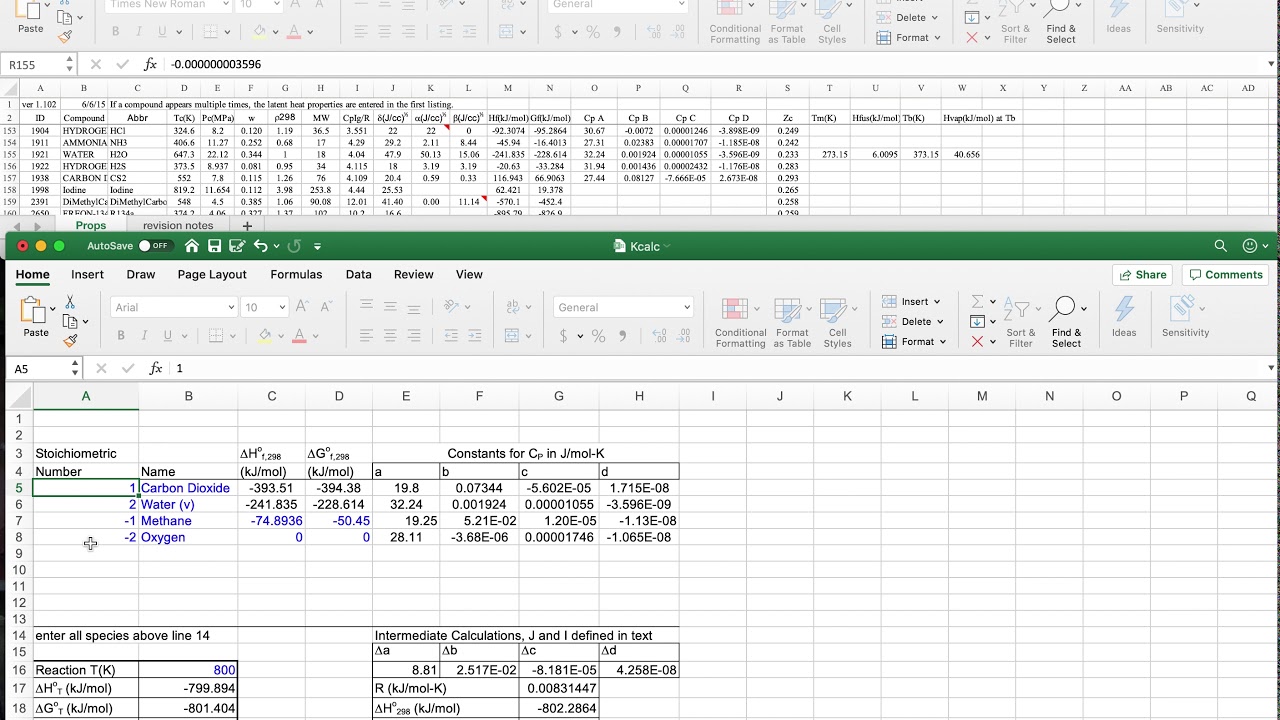 Using Elliott & Lira's KCalc.xls tool - chemical engineering ...