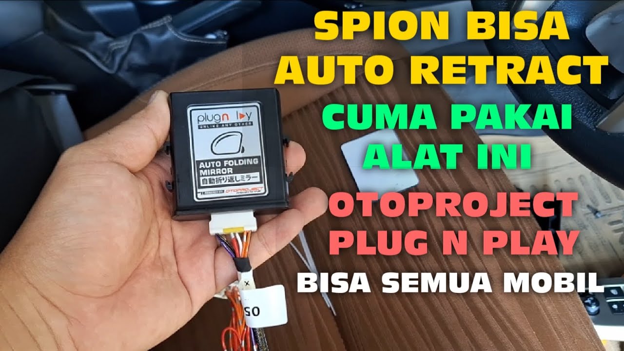 PASANG SPION RETRACT AUTO FOLDING INNOVA - YouTube