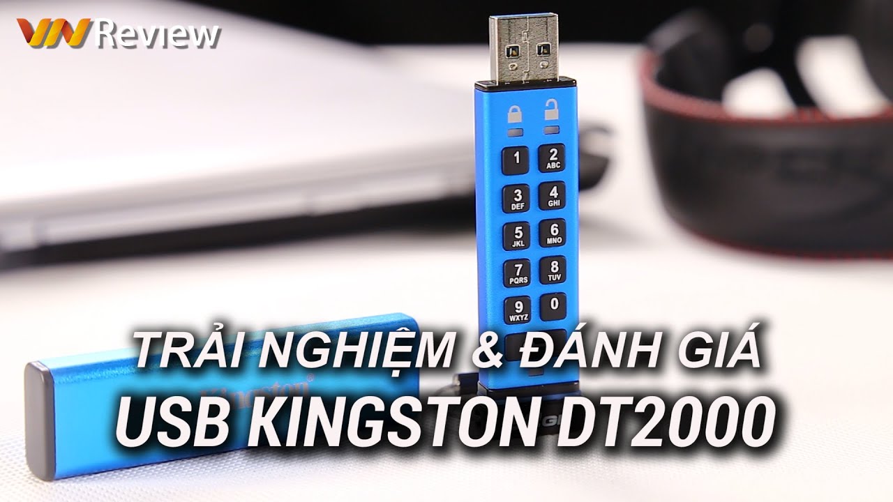 VnReview - Đánh giá USB siêu bảo mật tích hợp cả bàn phím: Kingston ...