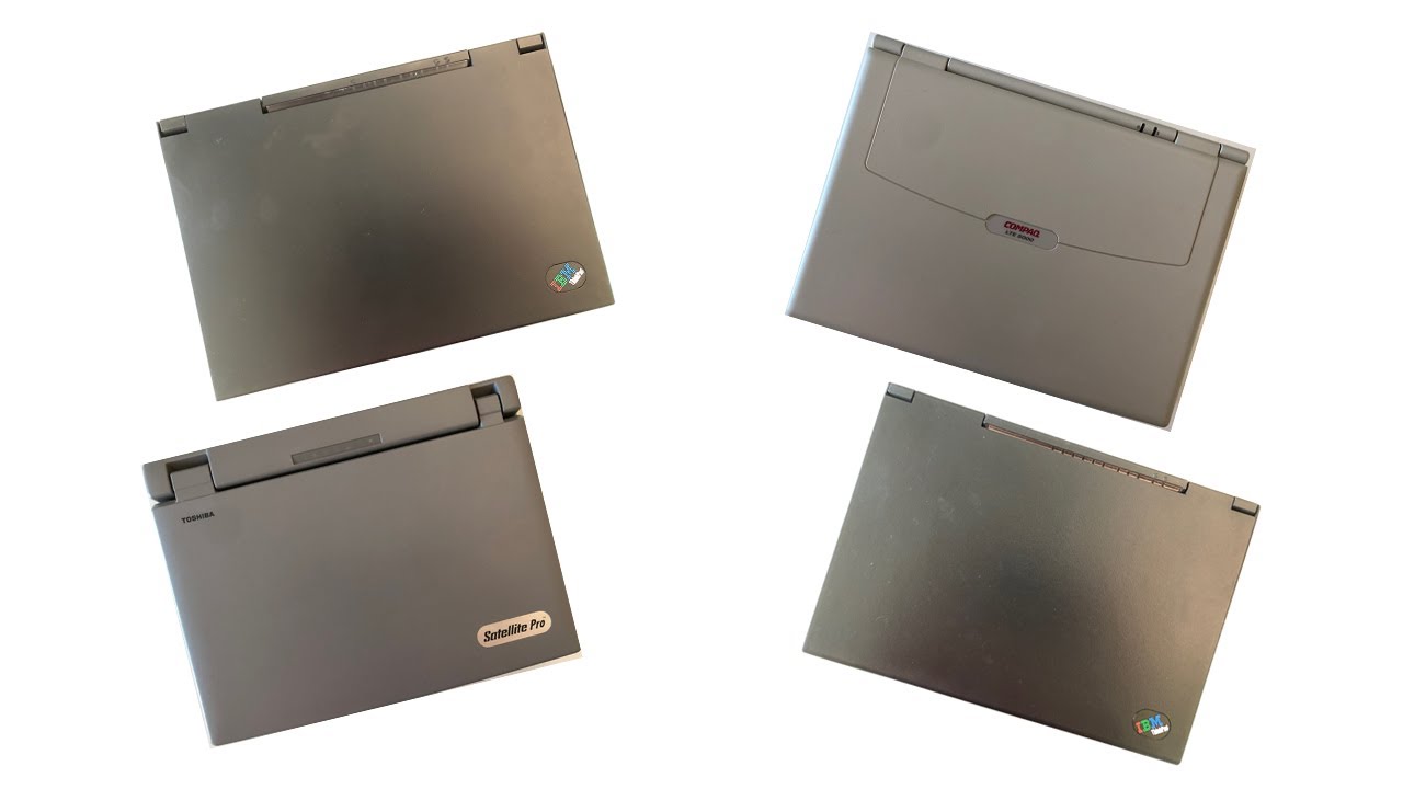 My Retro Gaming Laptop Collection - #IJDM009 - YouTube