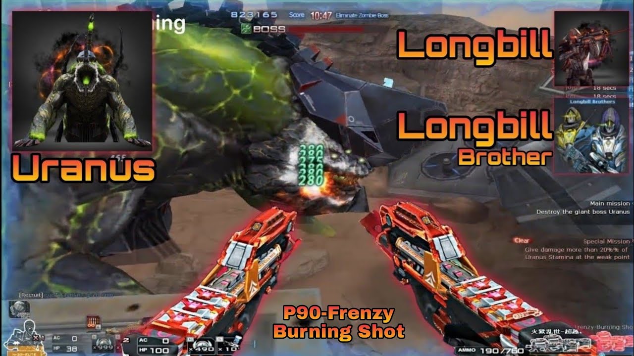 P90-Frenzy-Burning Shot LV6 | Fatal Canyon (NIGHTMARE) Gameplay ...