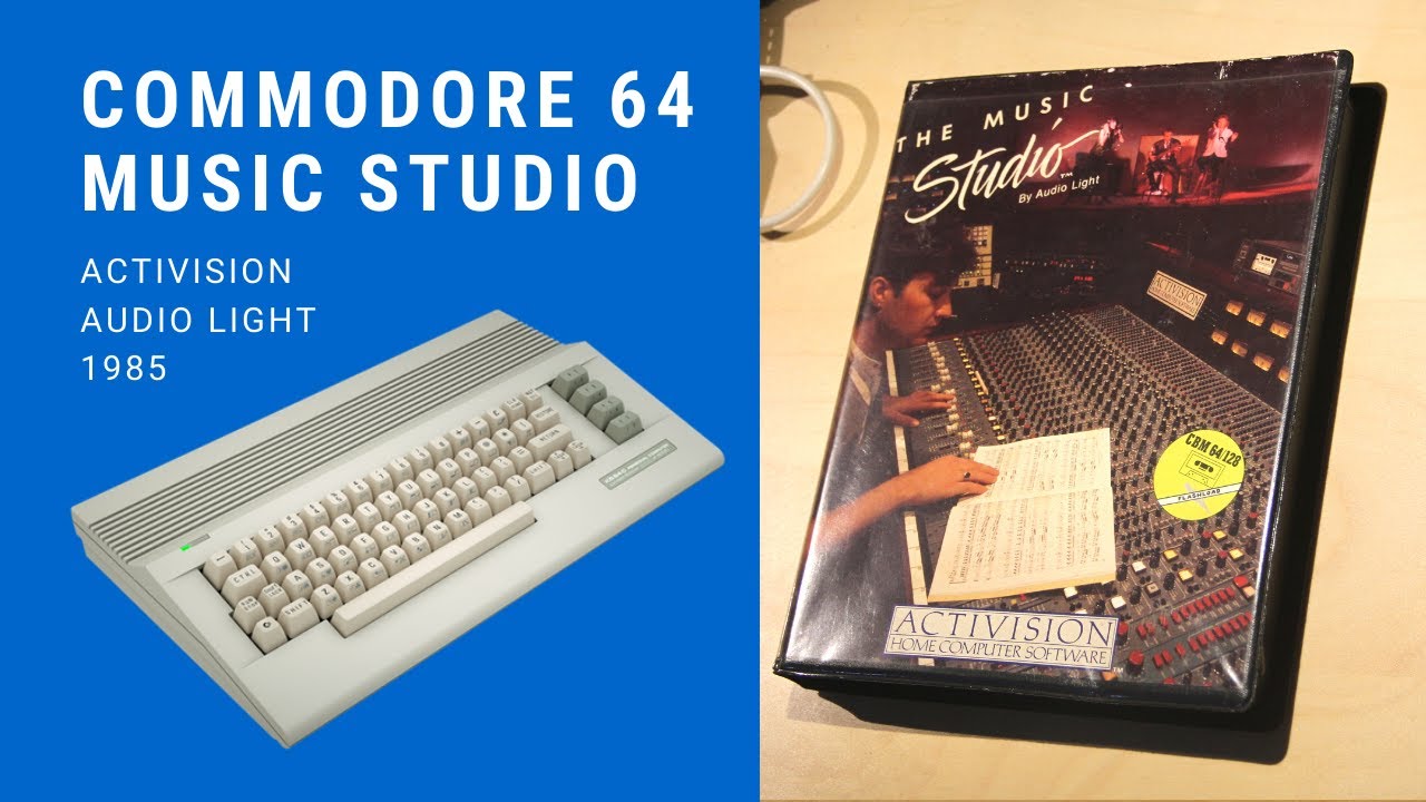 Commodore 64 - The Music Studio - YouTube