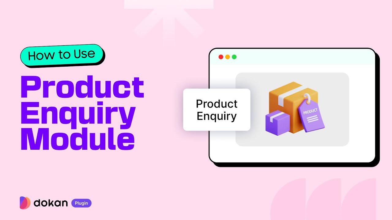 How to Use the Product Enquiry Module in Dokan to increase sales - YouTube