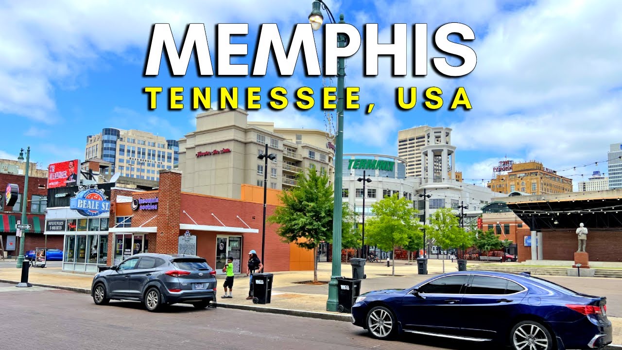 Tennessee Walking Tour, USA 🇺🇸 Downtown Memphis travel guide - 4K - YouTube