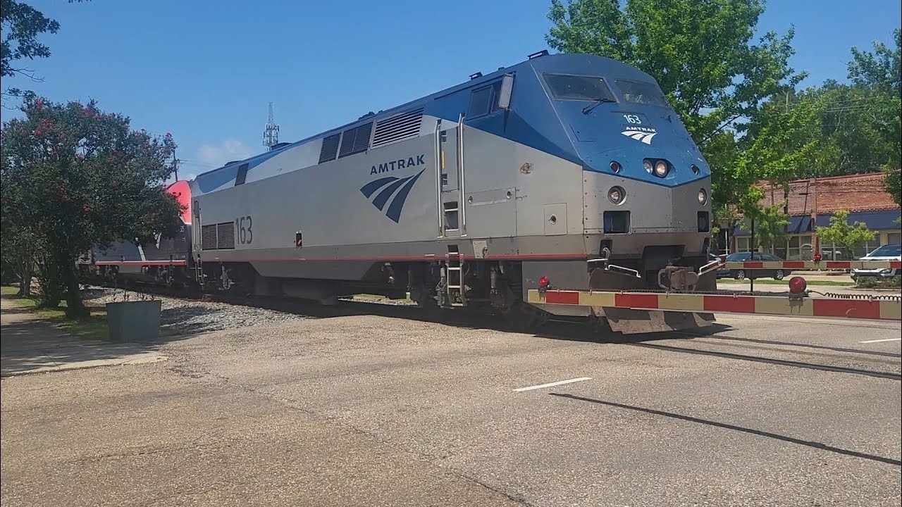 ThaTrainMaster Train Watching 101 Amtrak 163 (P42DC) 325 (ALC-42 ...