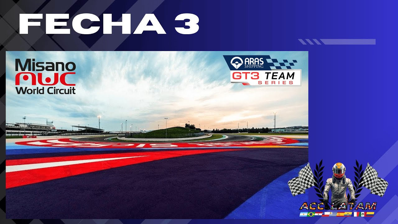 Aras Shipping GT Team Series 2025 - Circuito de Misano - Fecha 3 ...
