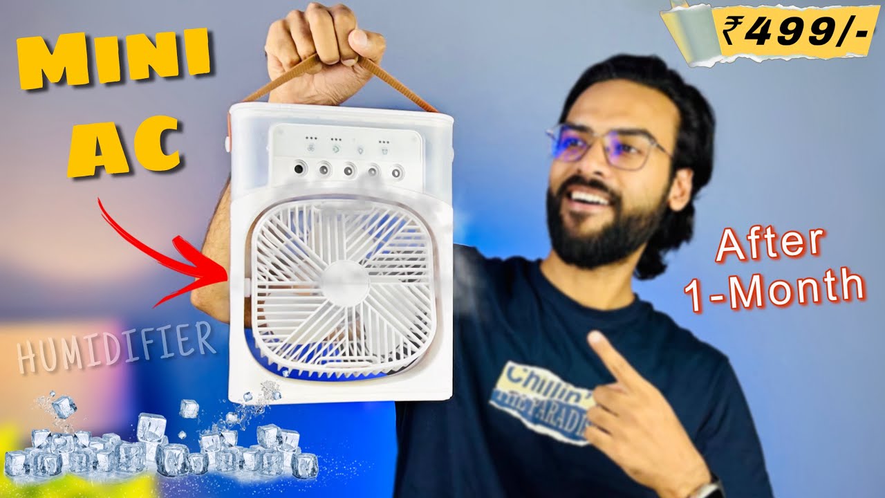 World's Mini Cooler Fan At Just Rs.499/-🔥Detail Review After 1-Month ...