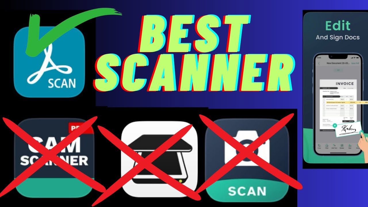 Best scanner app for android || best scanner for iphone || scanning app ...