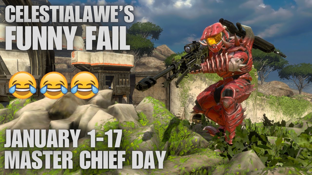 Happy Master Chief Day(Celestial's Funny Fail) - YouTube