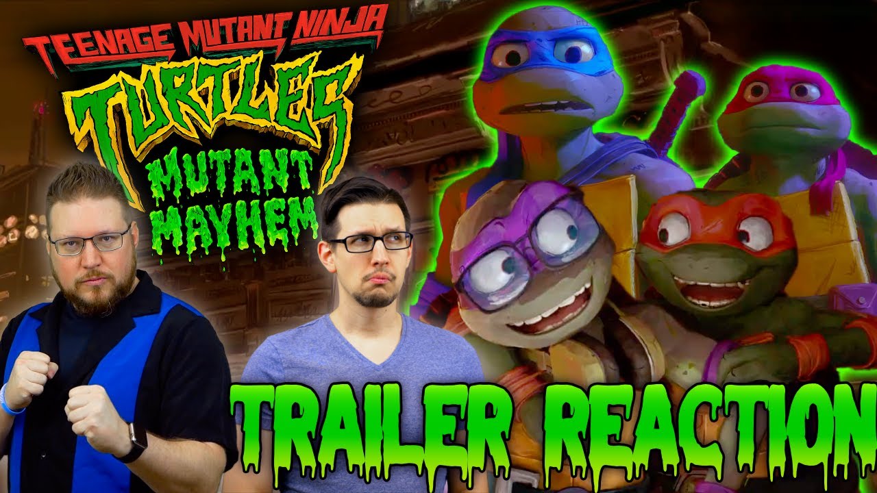 Teenage Mutant Ninja Turtles: Mutant Mayhem Teaser Trailer Reaction ...