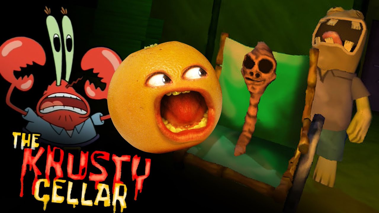 KRUSTY Cellar!!! (Spongebob Horror) #Shocktober - YouTube