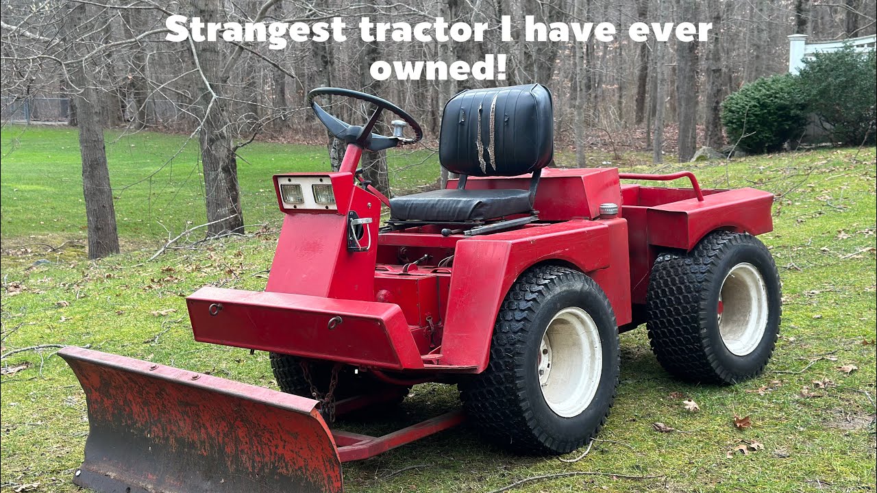 The Weirdest Tractor I Have Ever Owned! Heston Frontrunner H180! - YouTube