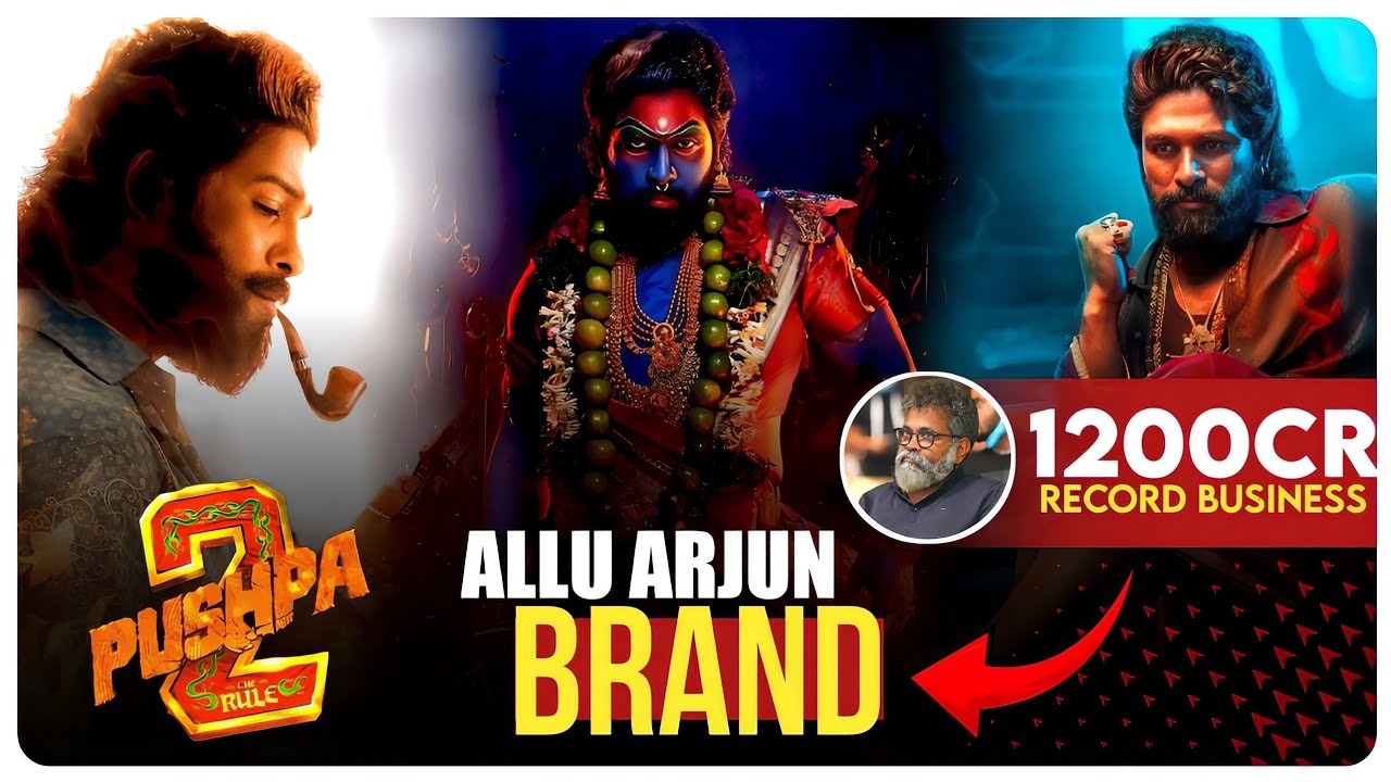 Record Pre Release Business for Allu Arjun Pushpa2 🥵 - YouTube